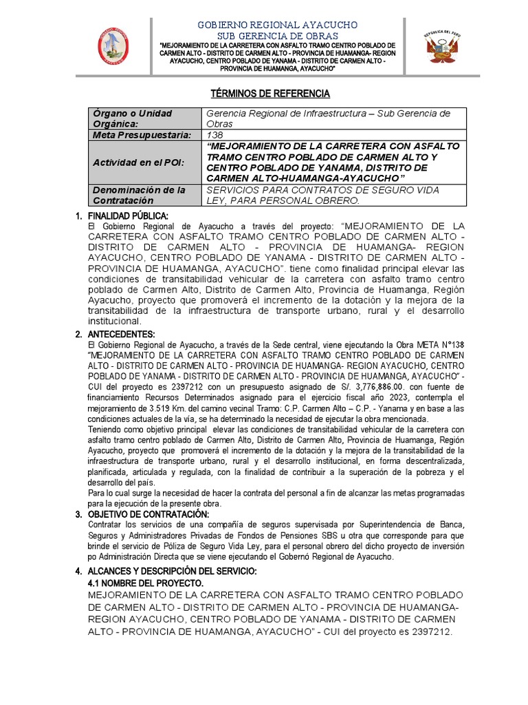 TDR - VIDA LEY Ok | PDF