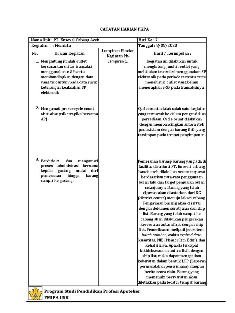 Logbook Revisi | PDF