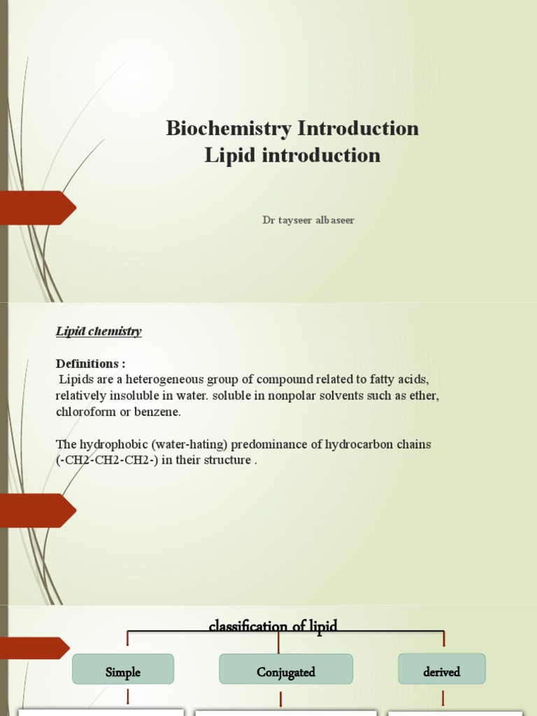 Lipid | PDF | Fatty Acid | Lipid