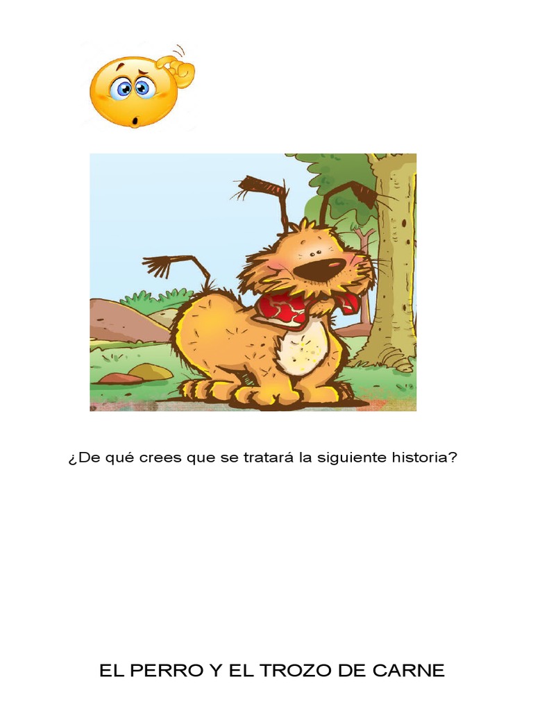 GUIA EL PERRO Y EL TROZO DE CARNE 7 Agosto | PDF | Ficción general