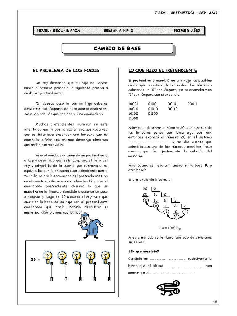 Cambio de Base | PDF