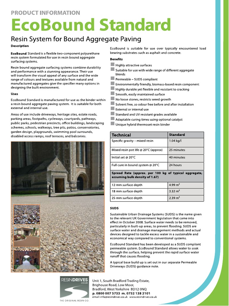 Resin Bound EcoBond Standard | PDF