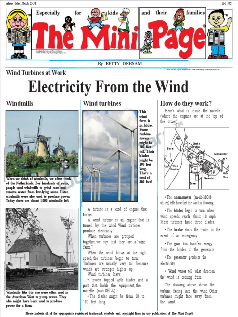Understanding Wind Turbines and Energy | PDF