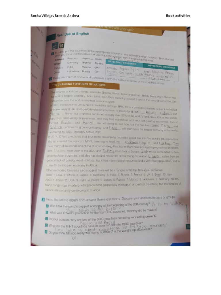 Book Activities - Evidence | PDF