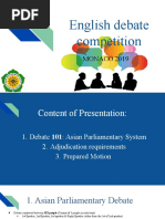Debating Second Speaker Structure | PDF | Argument