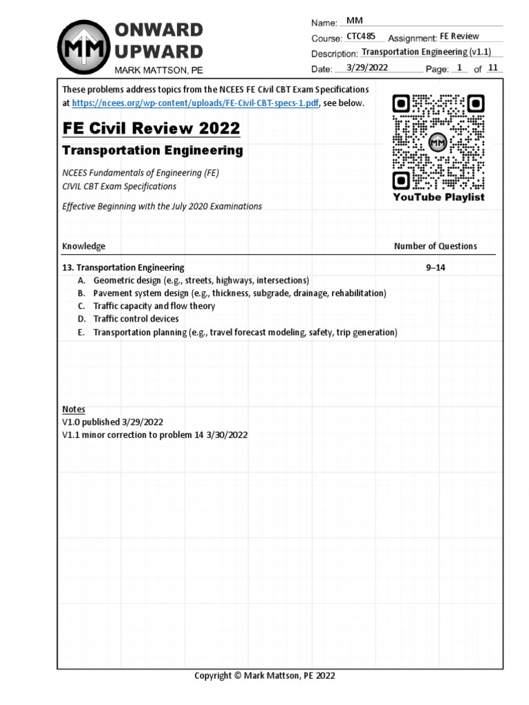 12 FE Transportation 2022 | PDF