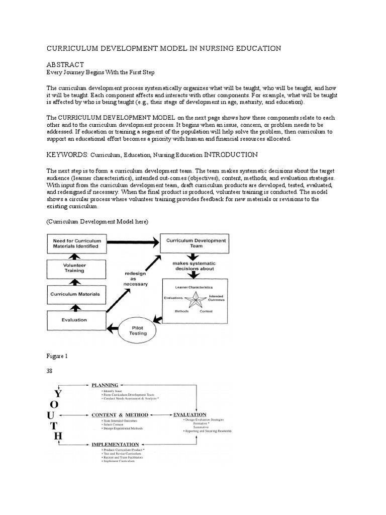 Nursing Education Curriculum Development Model | PDF | Business | Art