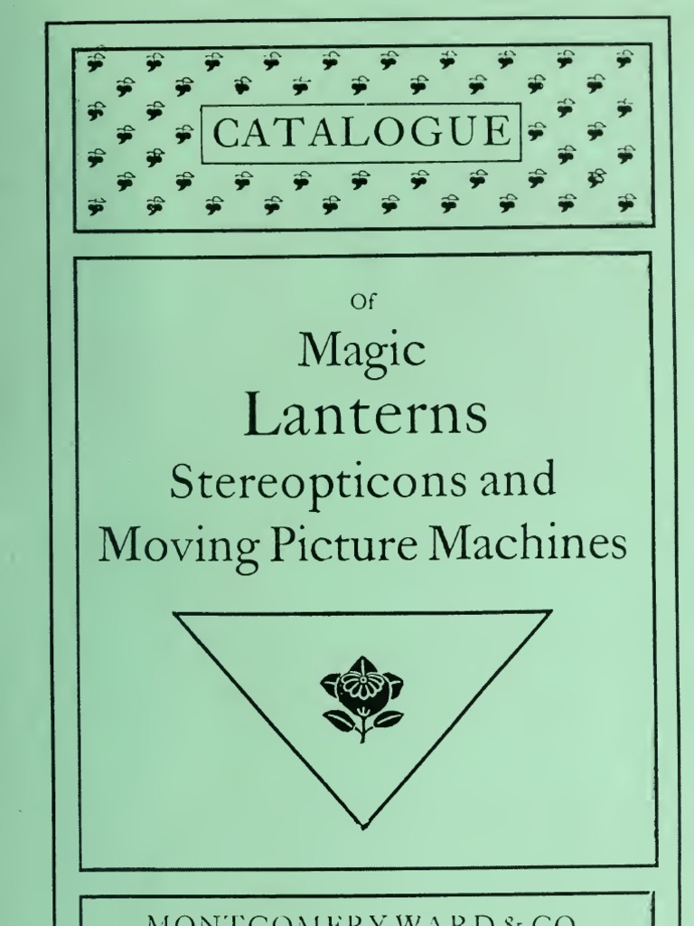 Catalogue of Magic Lanterns | PDF | Lens (Optics) | Lantern