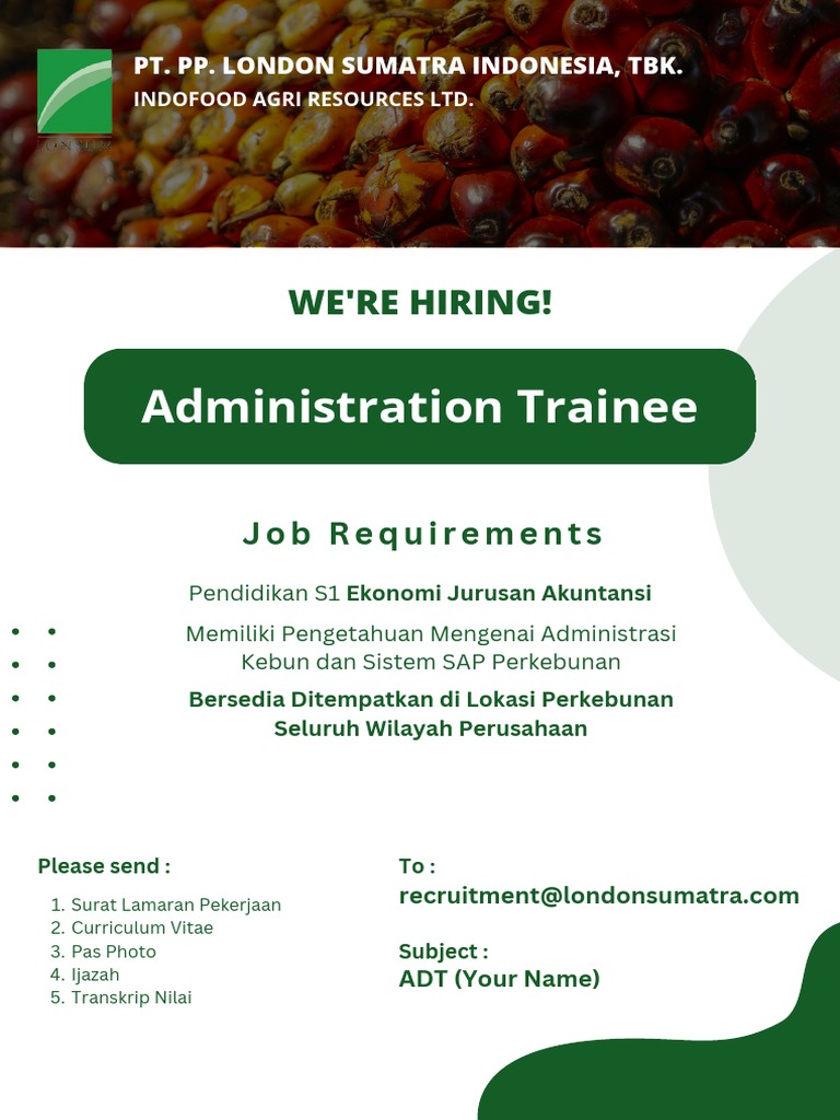 Administration Trainee | PDF
