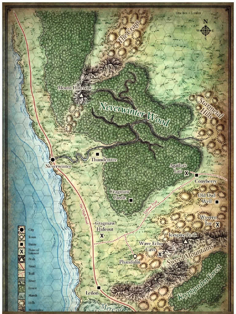 Lost Mine of Phandelver Maps | PDF
