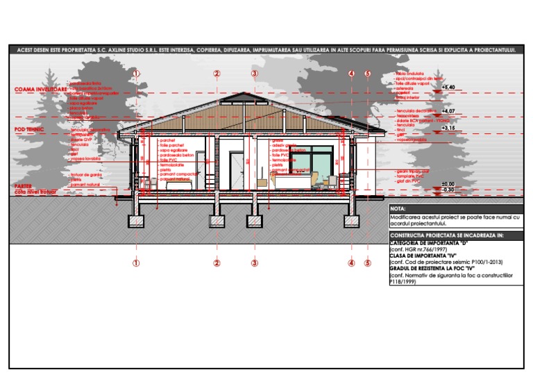Sectiune S1-Casa Dimu-Dtac A4 | PDF
