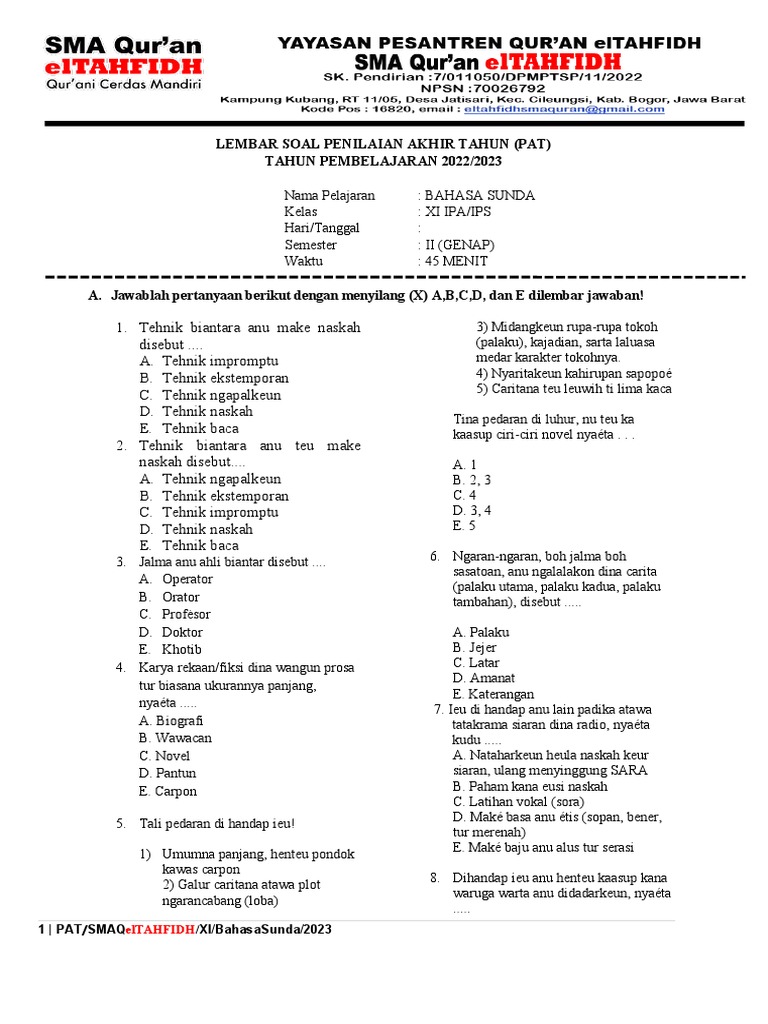 Sunda Ikhwan 11. | PDF