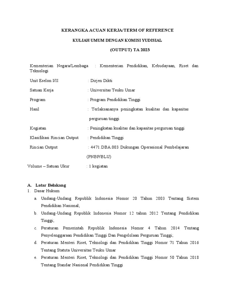 Kak Dan Rab Kuliah Umum Dengan Ky | PDF