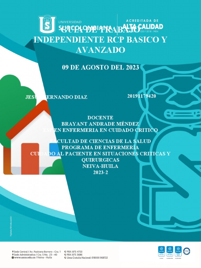 c6 Taller RCP Basico y Avanzado Jesus Hernando Diaz - Recuperado Automáticamente | PDF ...