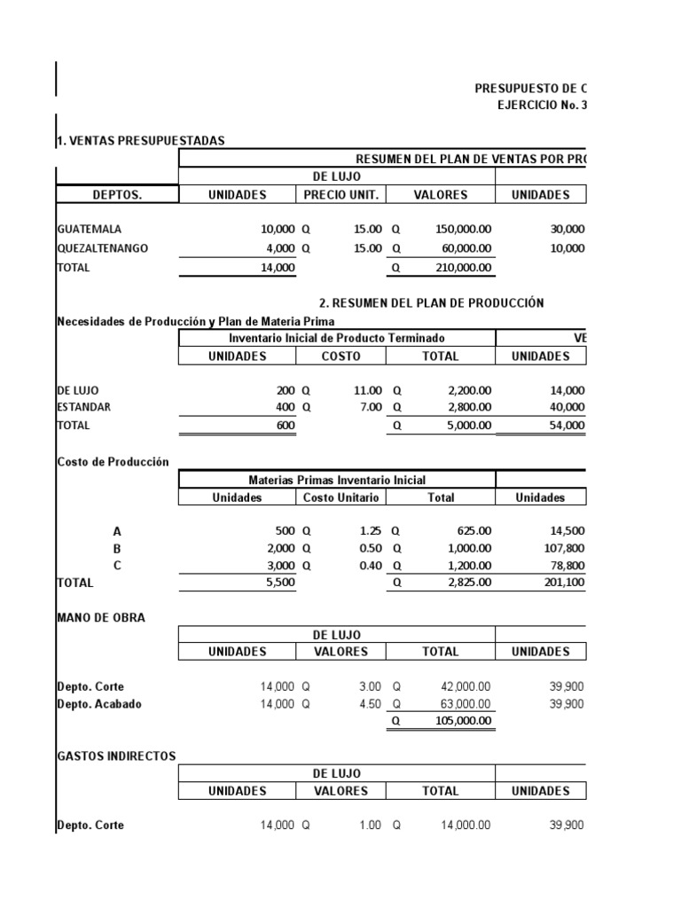 PRESUPUESTO DE CAJA CORREGIDO | PDF | Presupuesto | Industrias de servicio