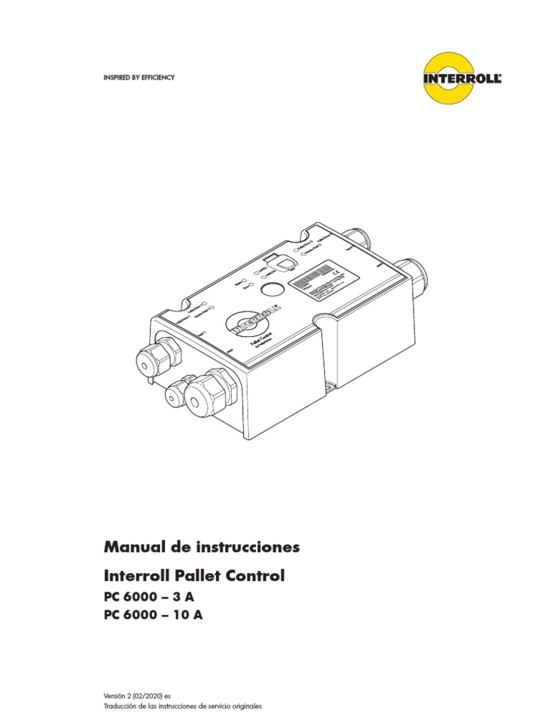 Pallet Control V2 ES | PDF | Ingenieria Eléctrica | Electricidad