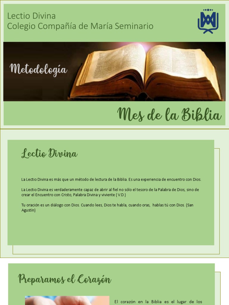Lectio Divina | PDF | Lectio Divina | María, madre de Jesús