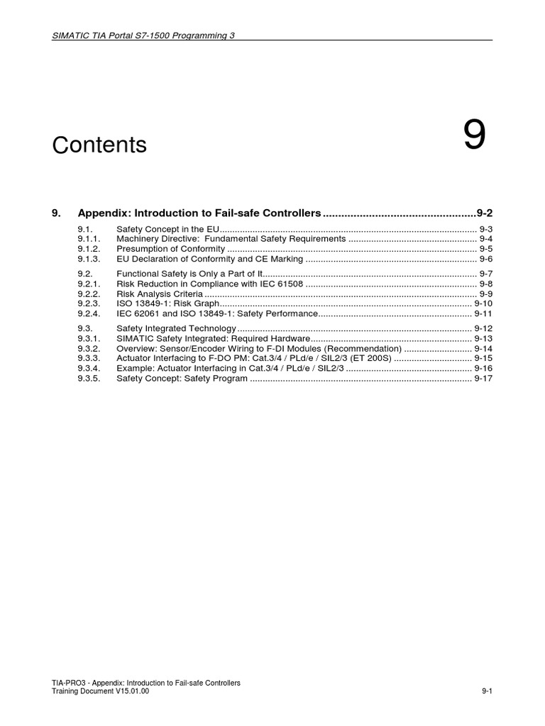 TIA PRO3 09 Fail-Safe Controllers | PDF | Risk | Standardization