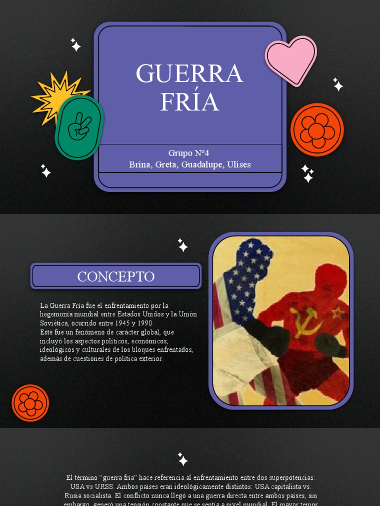 Guerra Fría - Historia, 5to Año - Brina Romero - Grupo Nº4 | PDF ...