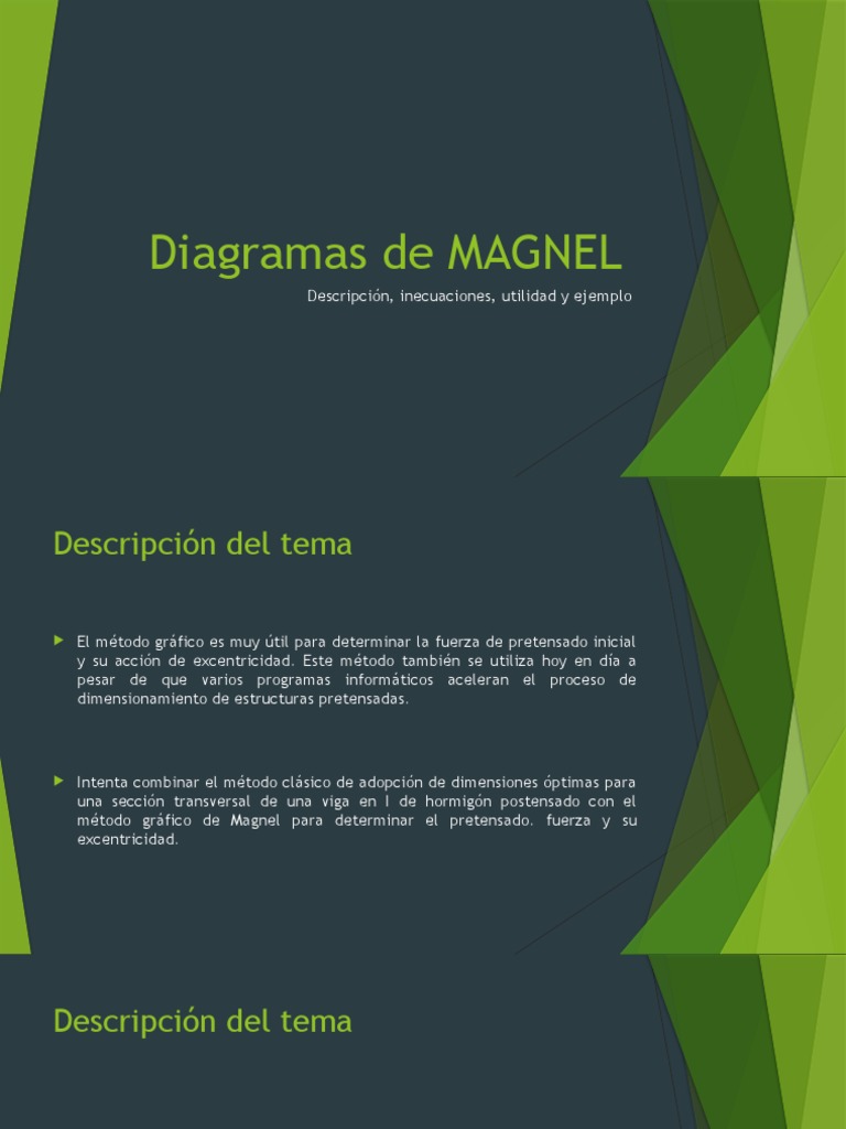 Diagramas de Magnel en Pretensado | PDF | Viga (Estructura) | Hormigón ...