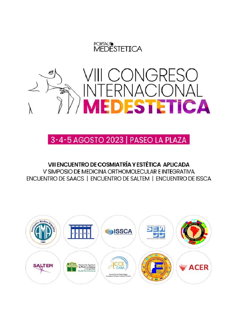 Programa Congreso Medestética 2023 | PDF