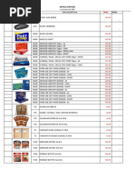 Office Supplies Updated Pricelist 2025 | PDF