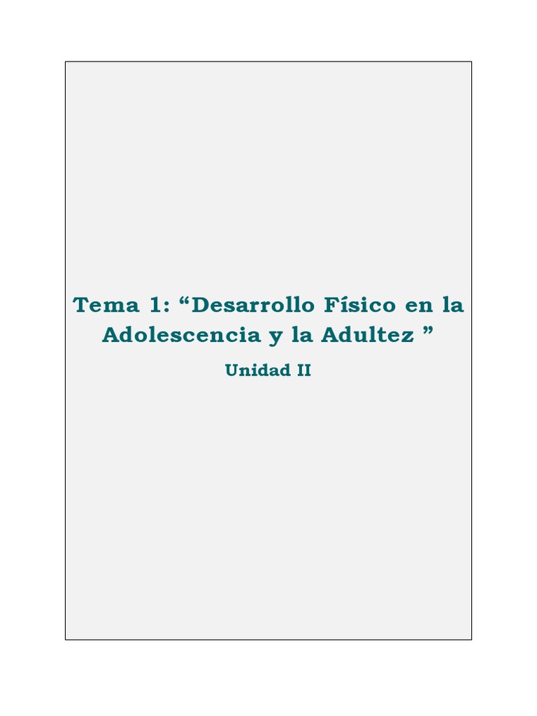 U2-2-Psicología Evolutiva | PDF