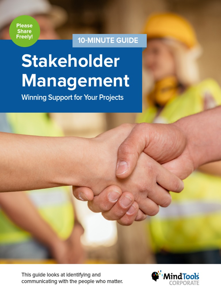 Stakeholder Management Guide: Winning Support | PDF | Communication ...
