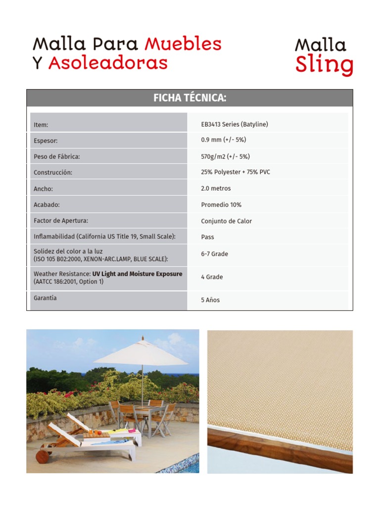 Ficha Mallas Sling | PDF
