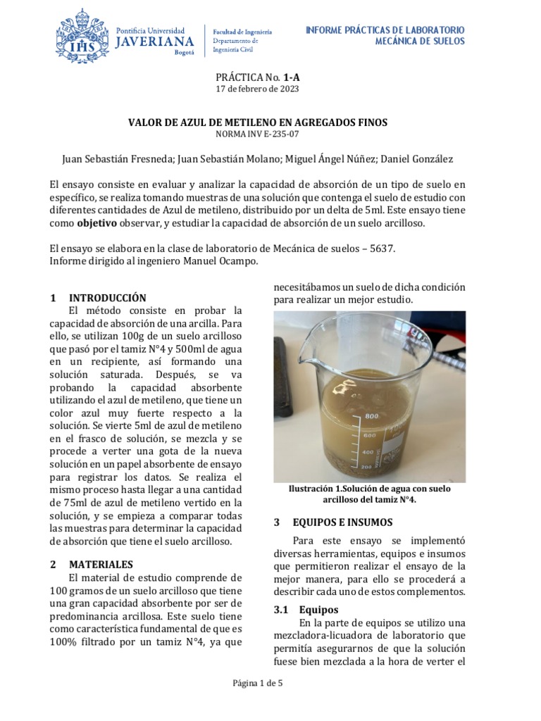 Laboratorios Mecanica de Suelos | PDF
