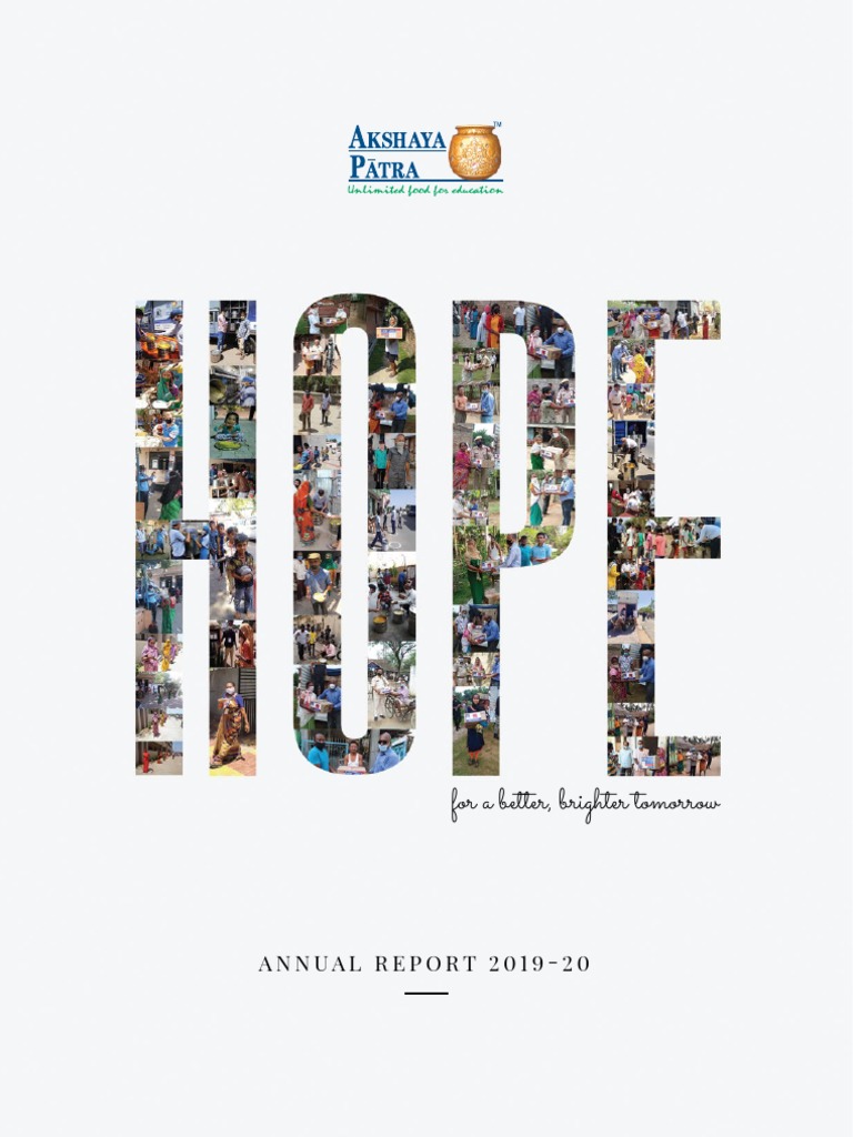 Akshay Patra Annual Report | PDF