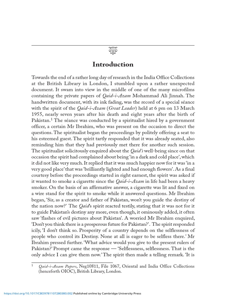 Introduction Pdf Partition Of India Pakistan