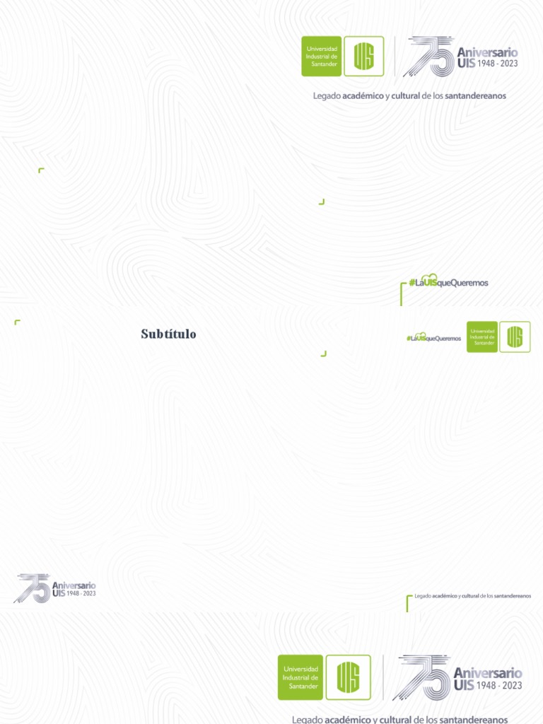 Plantilla Institucional UIS 2023 | PDF