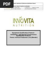 Performance Qualification Protocol Vial Washing Machine | PDF ...