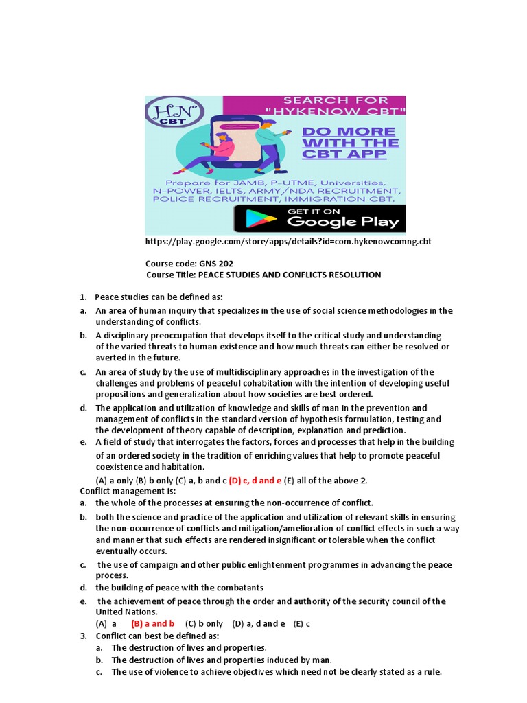 GNS 202 (Peace Keeping ... GNS 202 (Peace Keeping ...