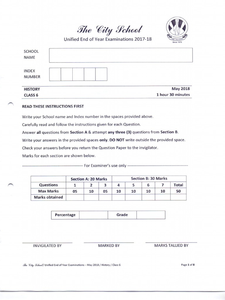 Class6 History | PDF