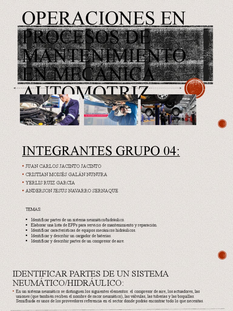 TEMAS MECANICA AUTOMOTRIZ | PDF