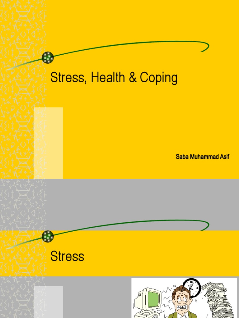 Chapter 6 - Stress, Health Coping | PDF | Relaxation (Psychology ...