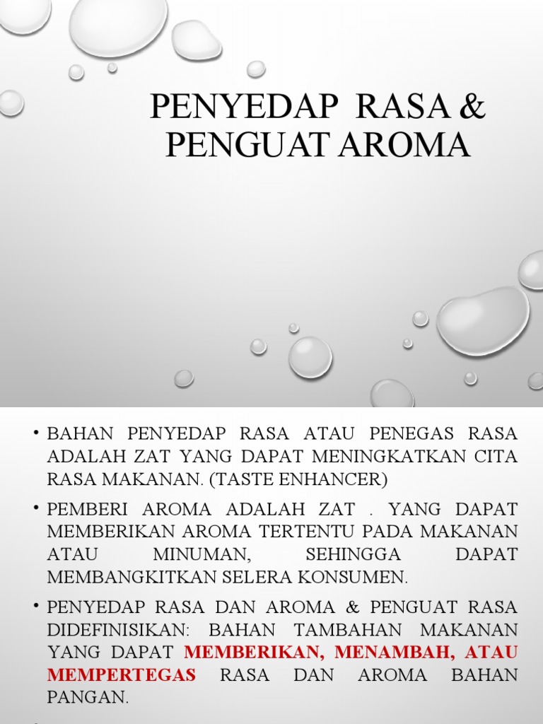 Penyedap-Cita-Rasa-Penguat-Rasa | PDF