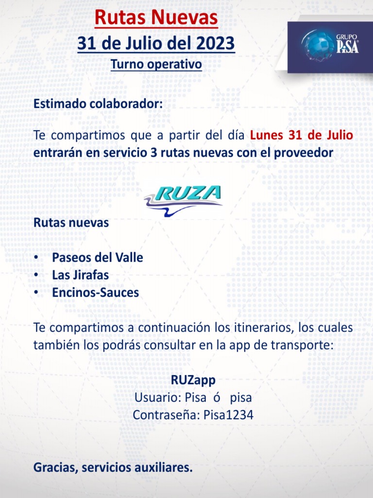 Nuevas Rutas 12 X 12 31 de Julio | PDF | Viajes | Hogar y jardín