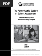 8th Grade Science PSSA Sampler 2023 | PDF | Tide | Multiple Choice