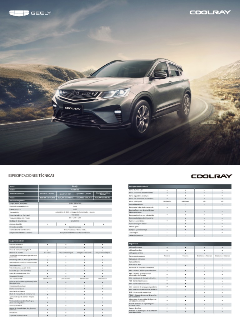 Geely FT Coolray | PDF