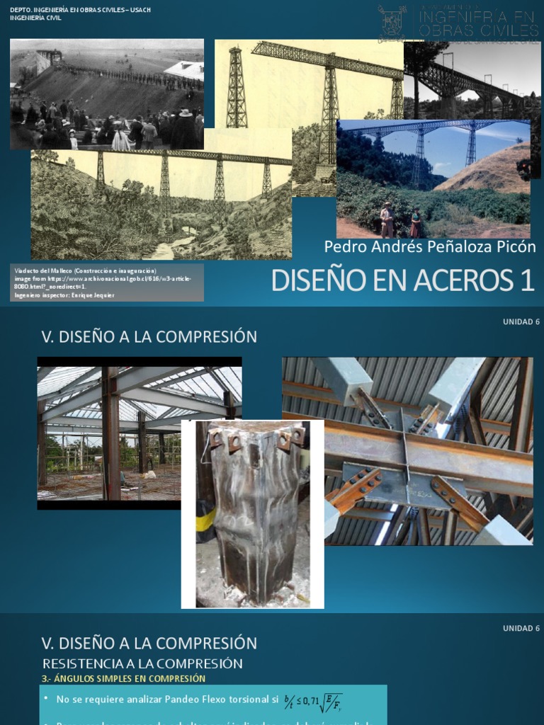 Ua6 Usach R00 | PDF | Pandeo | Mecánica