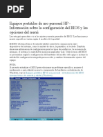 HP BIOS Configuration Utility (BCU) Guía Del Usuario | PDF | Bios ...