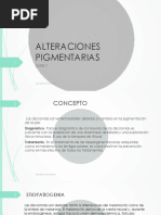 Discromías | PDF | Condiciones cutáneas | Enfermedades y trastornos