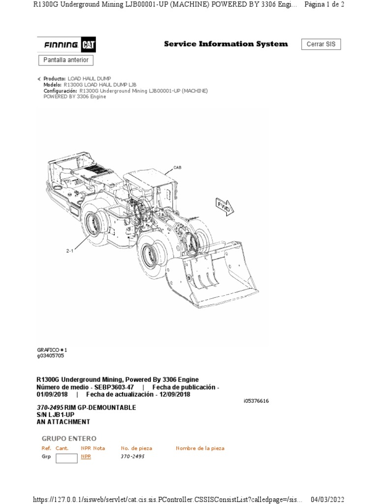 Vista Frontal Del R1300G | PDF