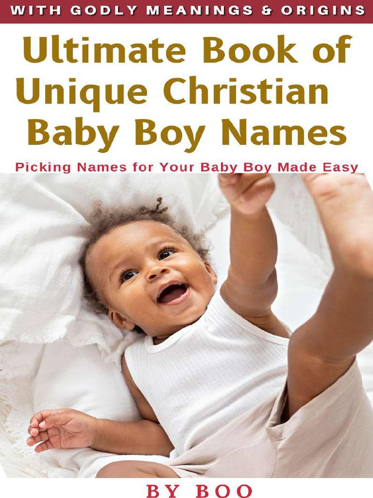 Unique Christian Boy Names | PDF | Bible | Books Of Chronicles