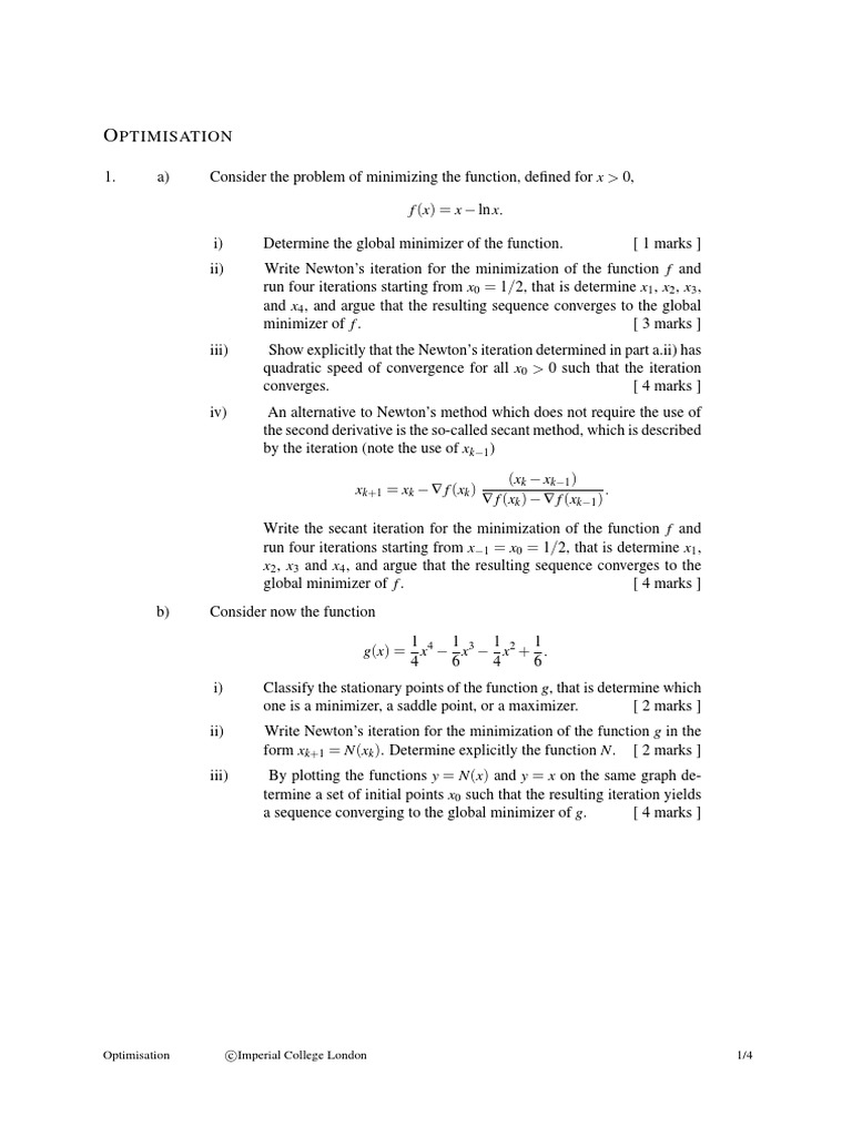Past Paper 2022 | PDF | Mathematical Optimization | Mathematical Relations