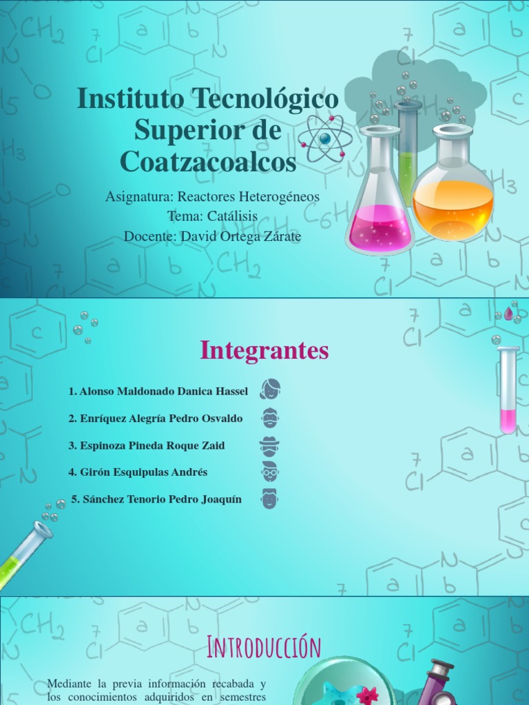 Catálisis en Reactores Heterogéneos | PDF