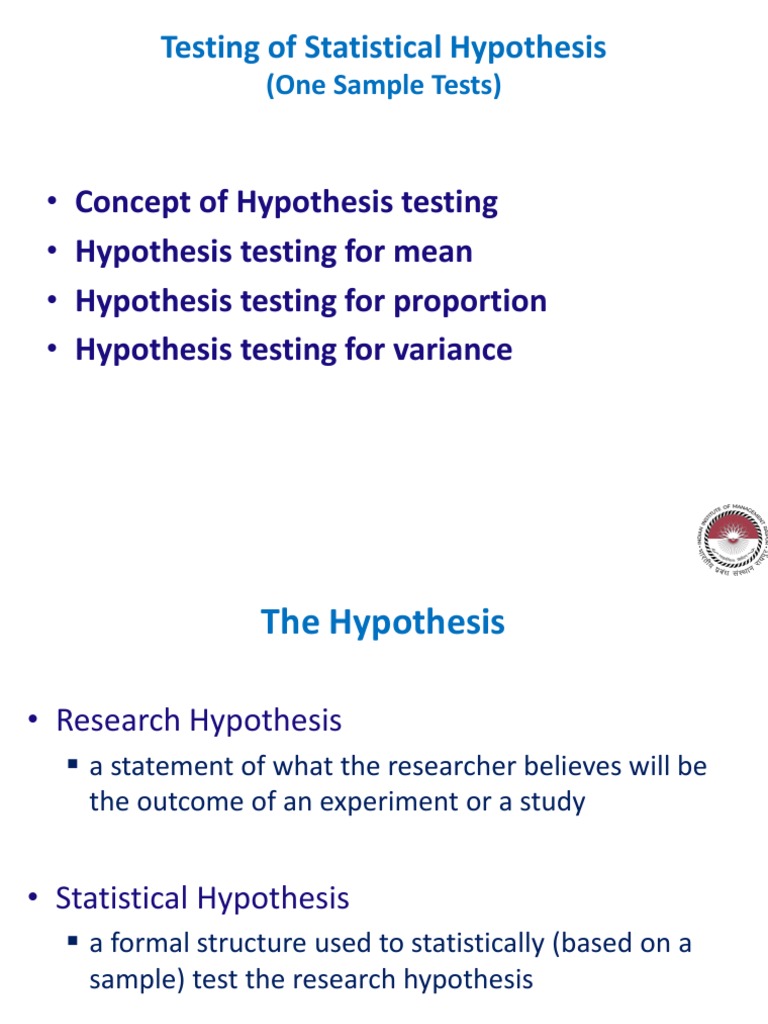 Hypothesis Testing Steps Explained | PDF | Hypothesis | Statistical ...